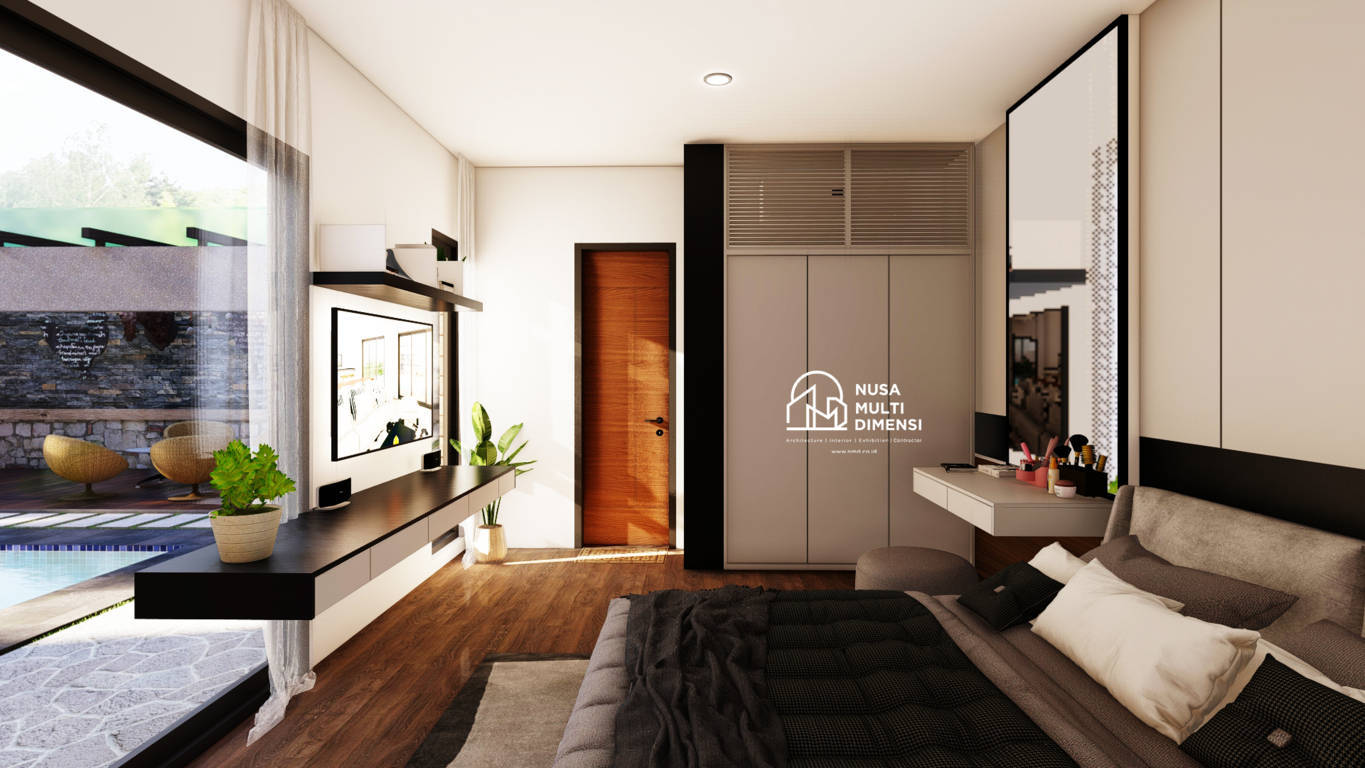 Desain Rumah Bapak JR di Kelapa Dua Depok - NMD Architect