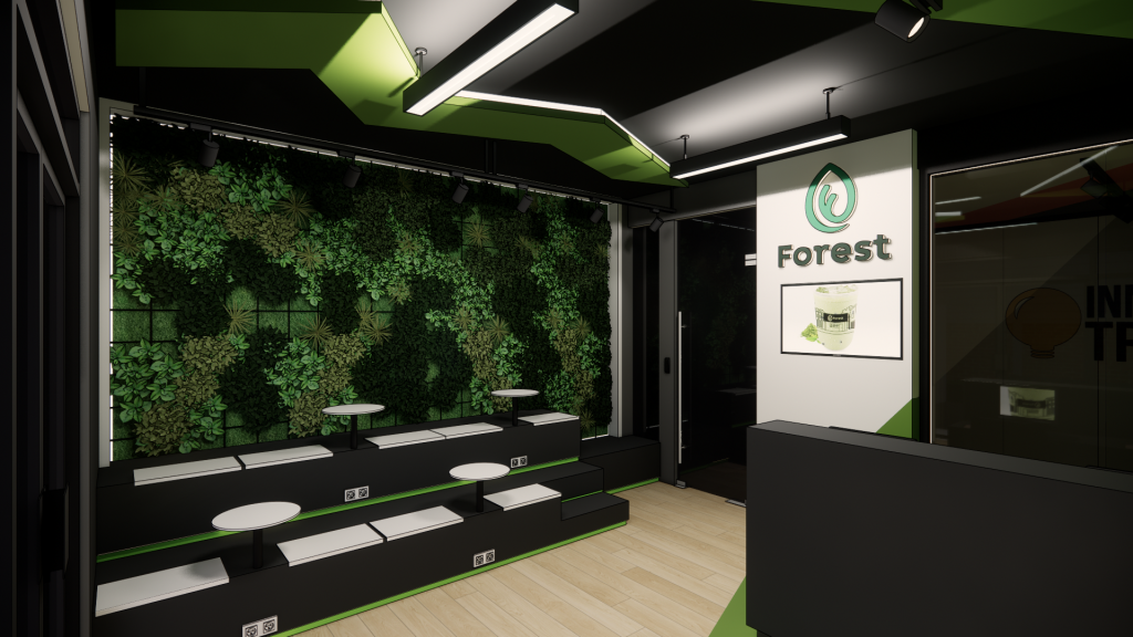 Interior Forest Beverage Solutions - NMD Architect